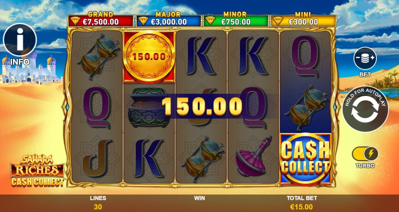Sahara Riches: Cash Collect Slot Review 2021 | Exclusive Offers